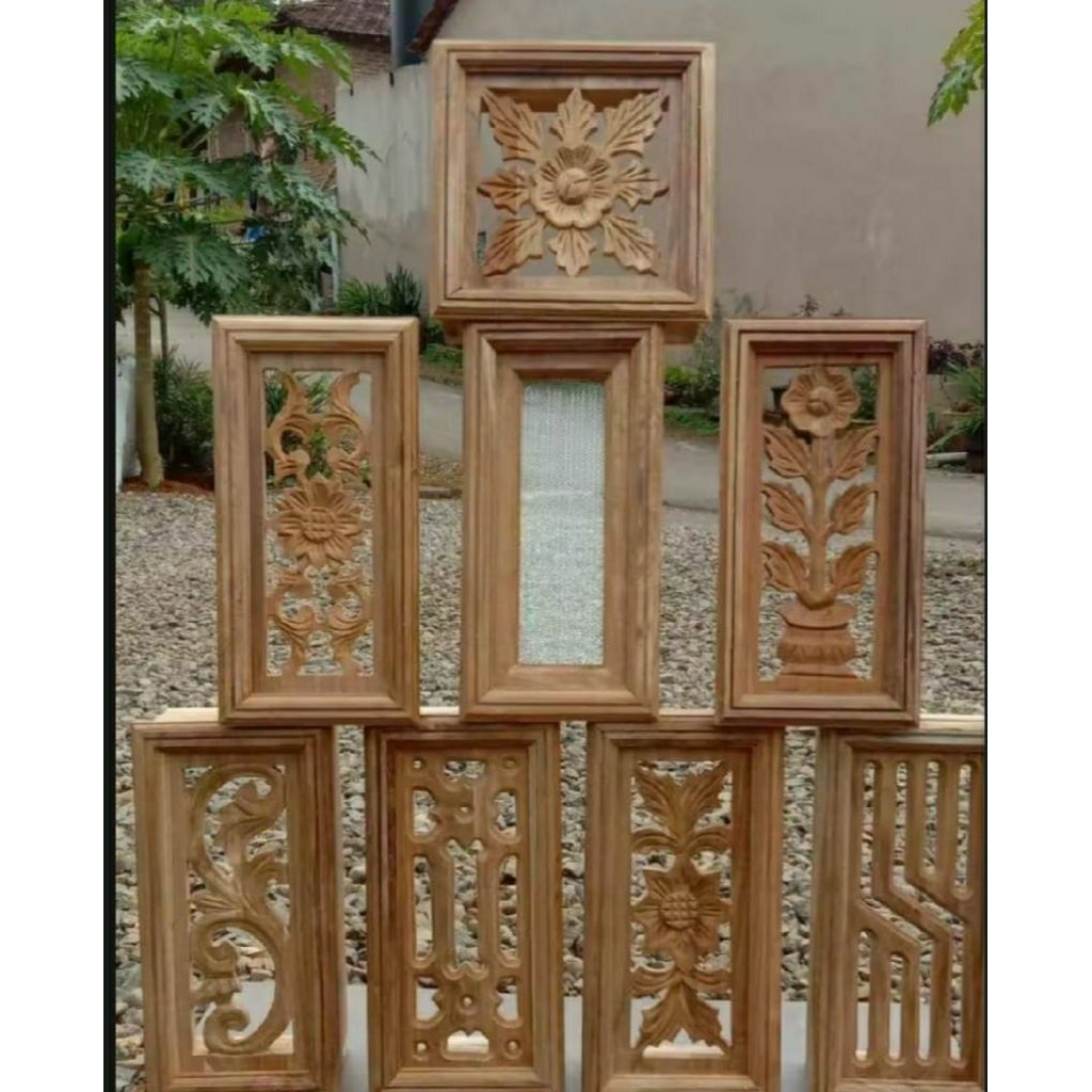 Jual Loster angin angin rumah ventilasi udara kayu jati | Shopee Indonesia