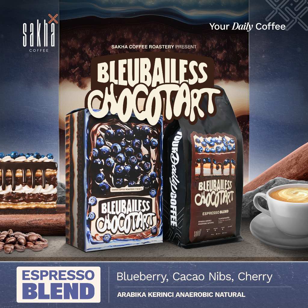 Jual BIJI KOPI BLEUBAILESS CHOCOTART Espressso Coffee Beans Sakha ...