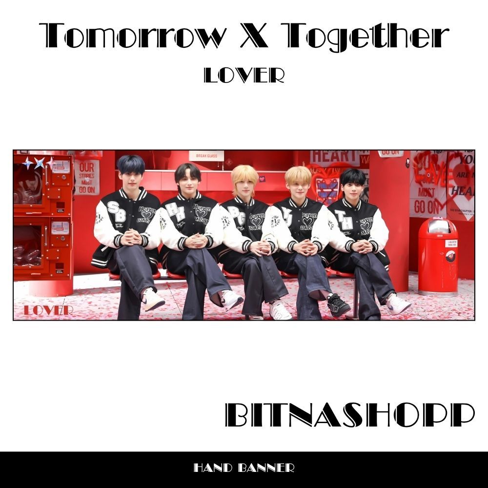 Jual HAND BANNER TXT LOVER KPOP UNOFFICIAL MOA YEONJUN SOOBIN BEOMGYU ...