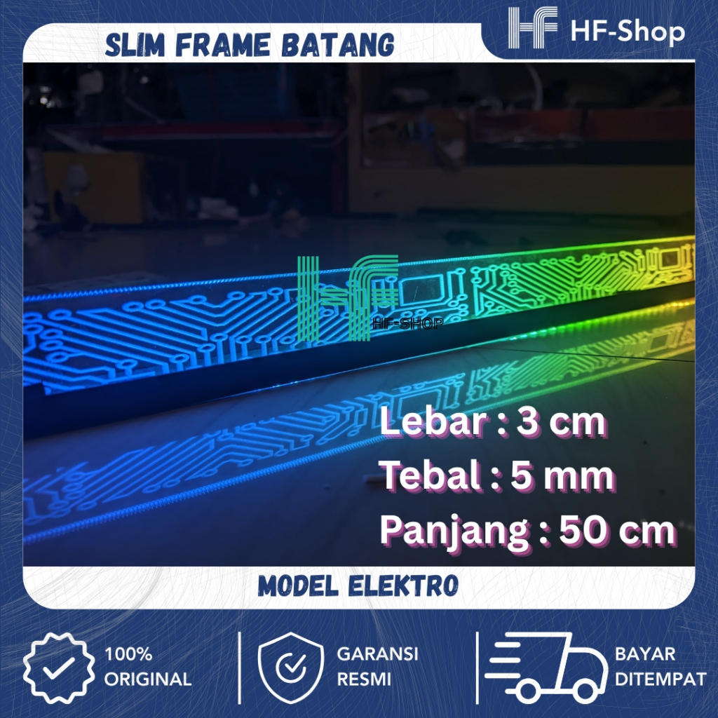 Jual Model Elektro - Slim Frame Batangan Headlamp Custom – Frame Alis ...