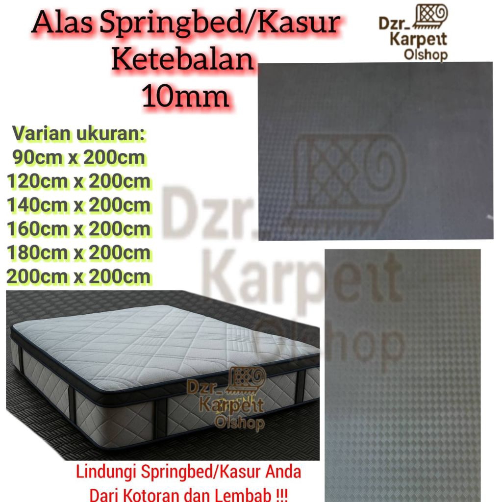 Jual Alas lantai Springbed/Kasur dengan Ketebalan 1 cm | Shopee Indonesia
