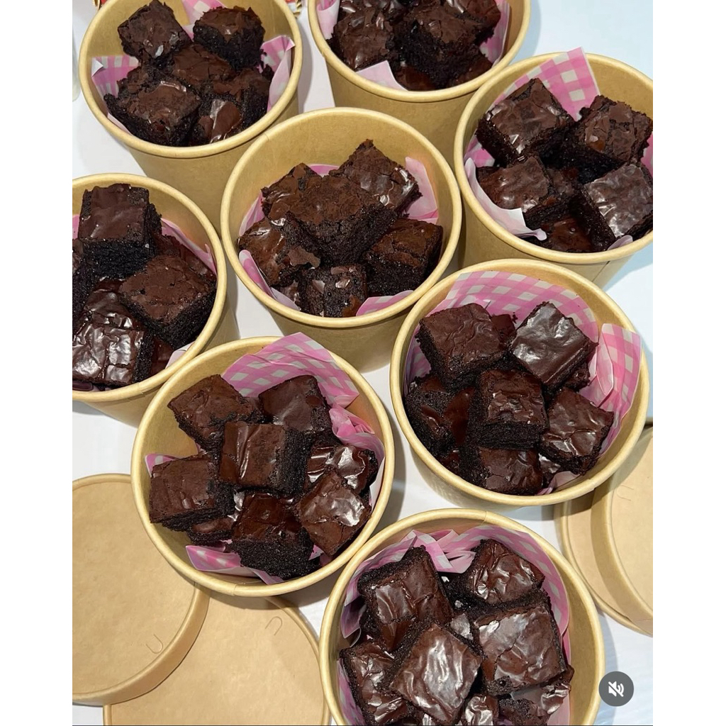Jual Brownies Bites - Brownies Bucket Daw Bakehouse | Shopee Indonesia