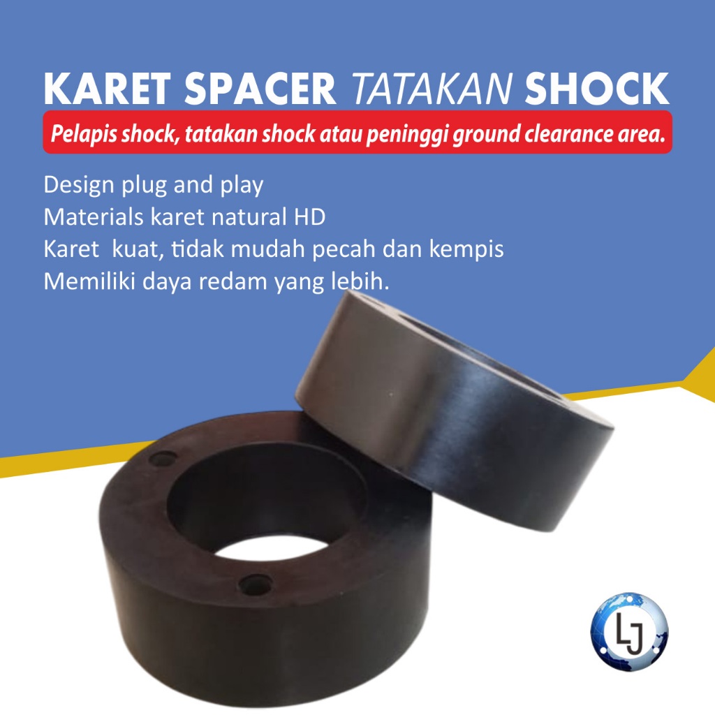 Jual Karet Spacer Shock Depan Innova Hilux Fortuner Pajero L200 Strada ...