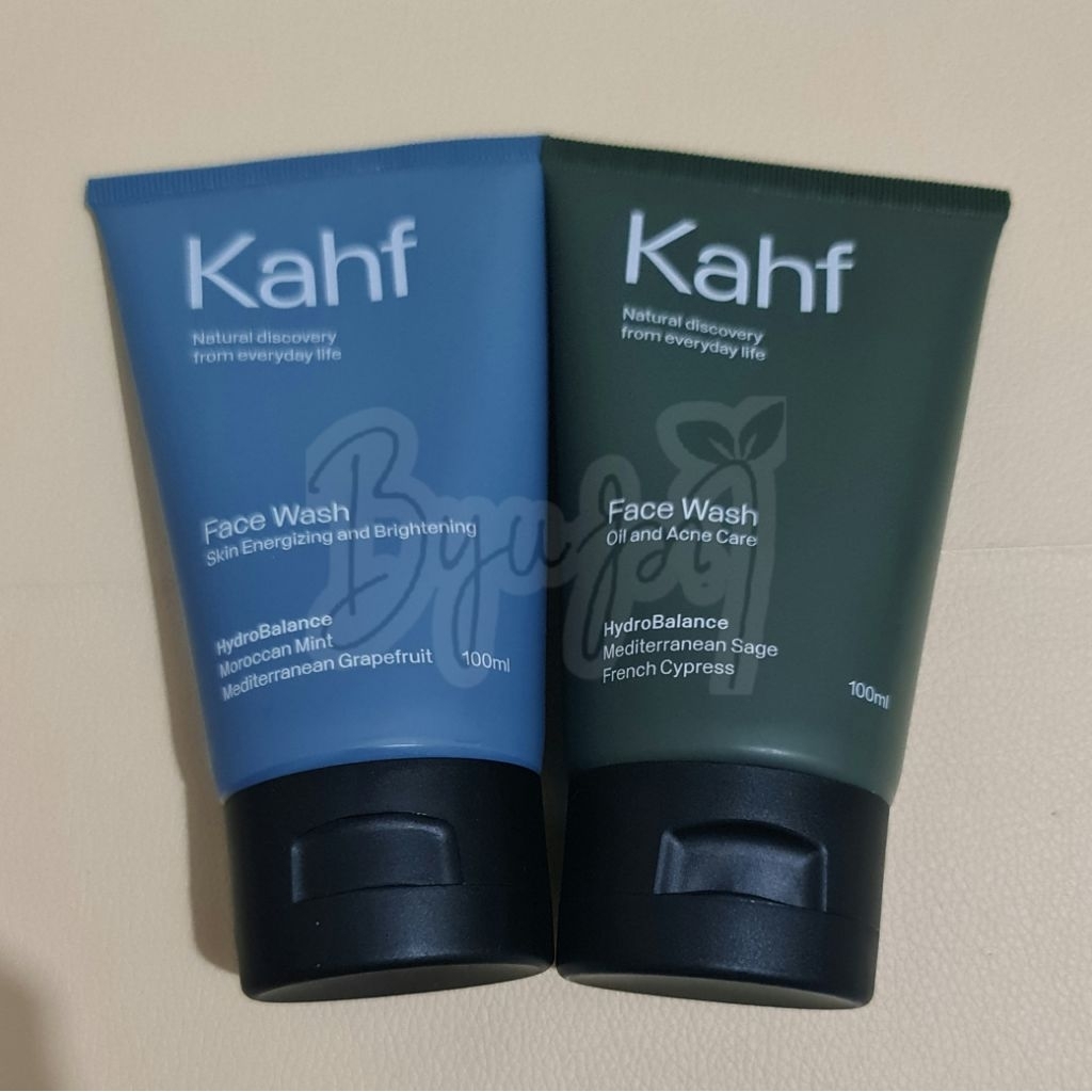 Jual KAHF Face Wash Skin Energizing and Brightening | Triple Action Oil ...