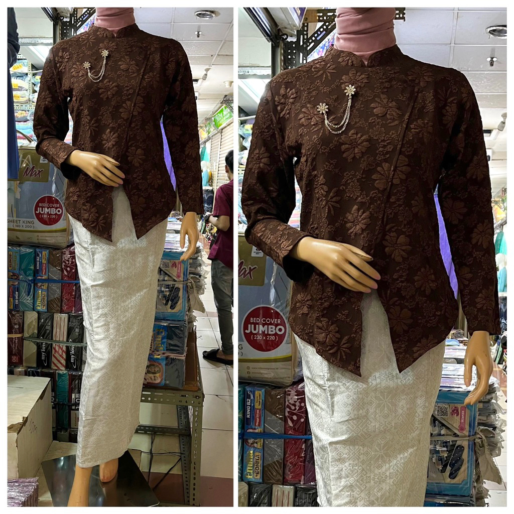 Jual SR Kebaya / Kebaya Janggan Jaguard Modern / Setelan Kebaya Wisuda / Set Kebaya Lamaran ...