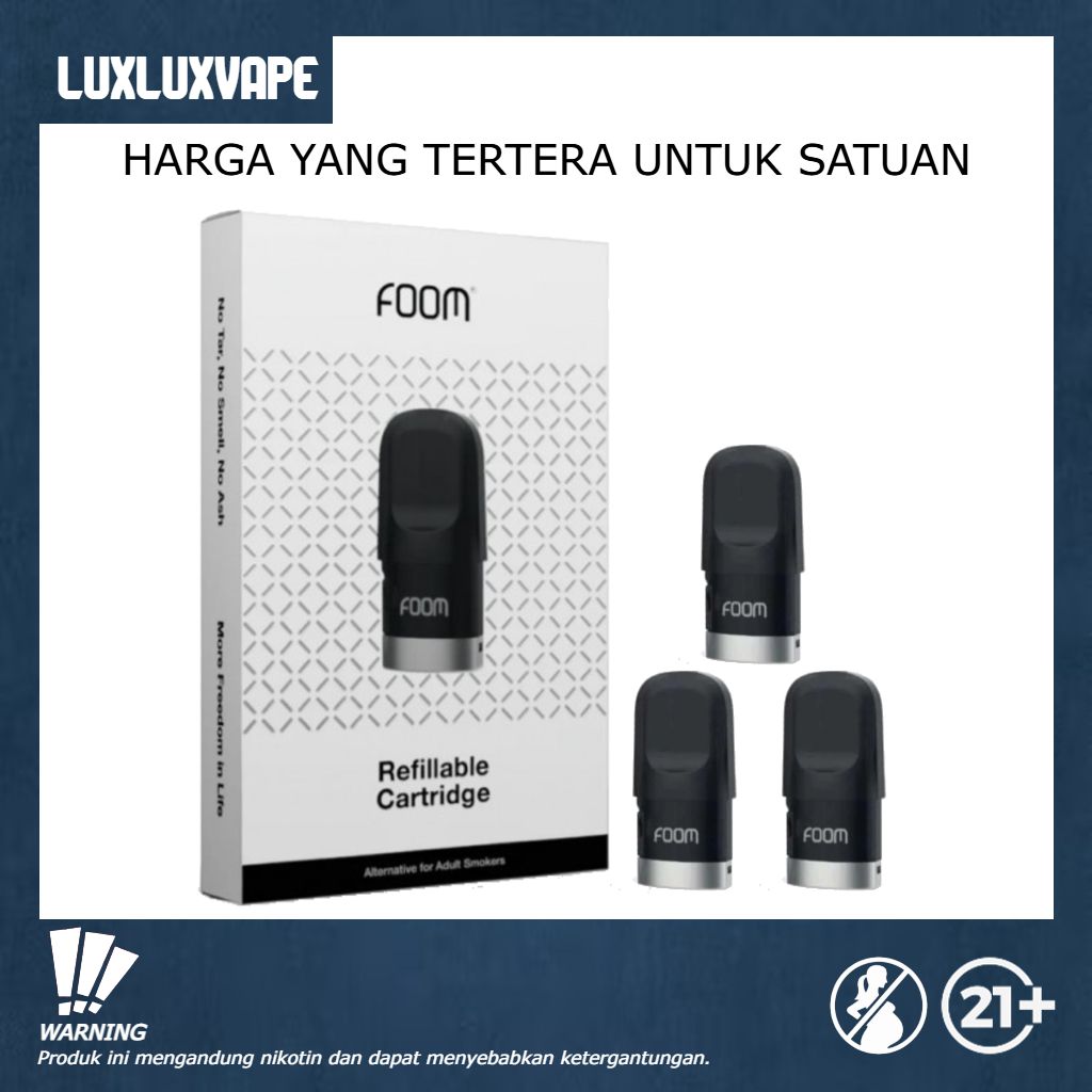 Jual Cartridge Foom X Pod Kit Original by Foom Lab | Shopee Indonesia
