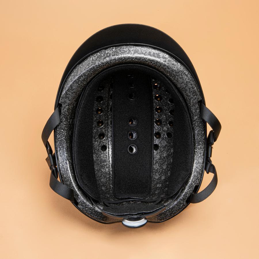 Jual Decathlon FOUGANZA Helm Berkuda 100 - Hitam | Shopee Indonesia
