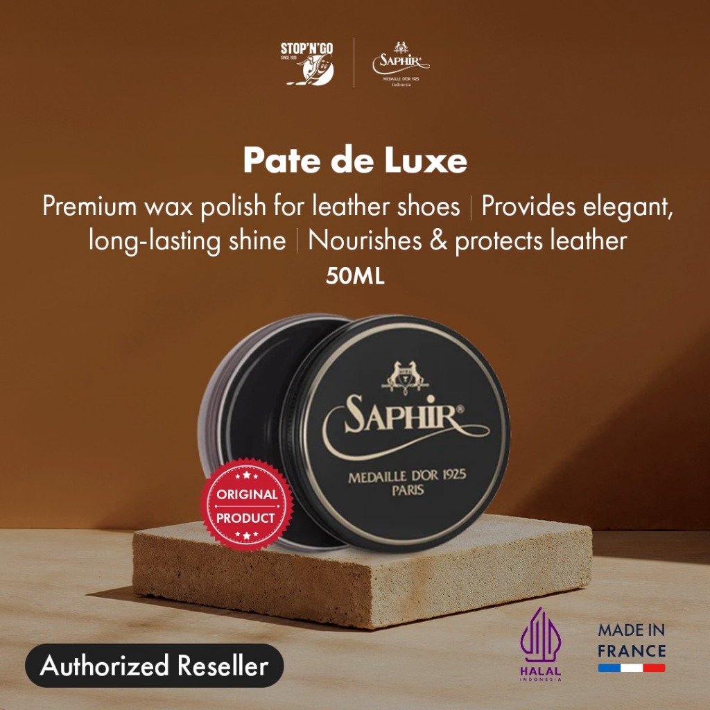 Jual Saphir Pate de Luxe Shoe Polish – Semir Sepatu Kulit Premium Non ...