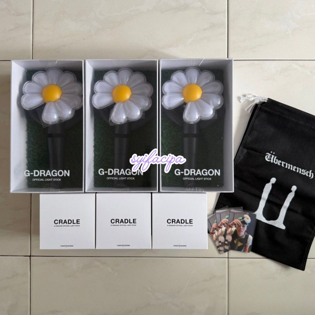 Jual [READY STOCK] G-DRAGON - OFFICIAL LIGHTSTICK (DAISY BONG) | Shopee ...