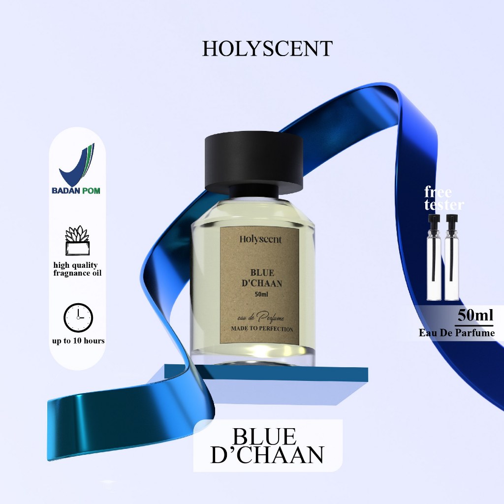 Jual Holyscent - Blue D Chaan Eau De Perfum / Parfum Pria Aroma Energik ...