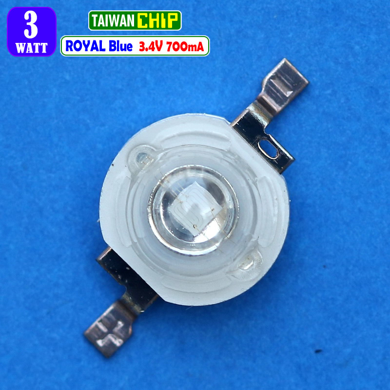 Jual HPL 3W Led 435nm 440nm Biru Royal Blue Lampu Led Phyto Lamp ...