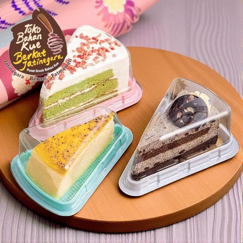 Jual MIKA TART SEGITIGA / MIKA CAKE SEGITIGA ISI 10 PCS | Shopee Indonesia