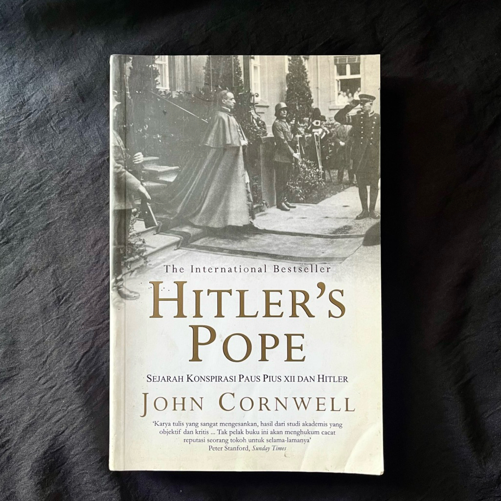 Jual ORIGINAL•Buku Hitler’s Pope Sejarah Konspirasi Paus Pius XII dan ...
