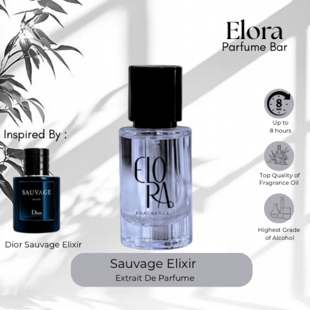 Jual ELORA FRAGRANCE - SAUVAGE ELIXIR | 30ML | EXTRAIT DE PARFUME ...