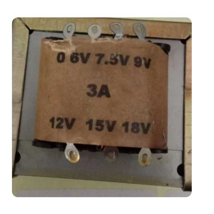 Jual RH8398 travo trafo 3a 3 a 3ampere ampere ampere 3amper nol oki ...
