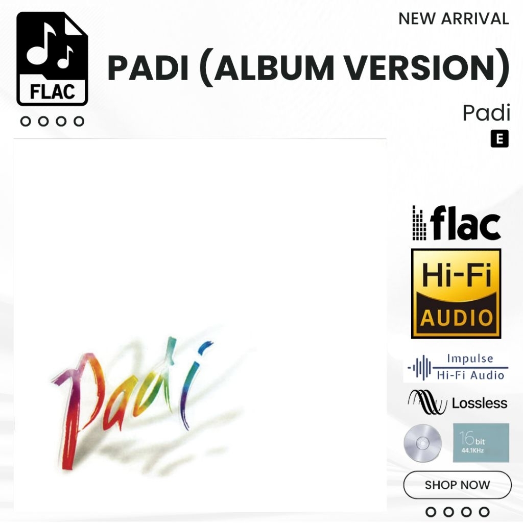 Jual Padi (Album Version) Padi Album lagu FLAC Hi-Fi Lossless 16bit 44 ...