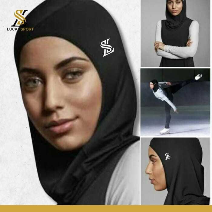 Jual KERUDUNG SPORT HIJAB INSTAN RUNNING STYLE LUCKYSPORT | Shopee ...