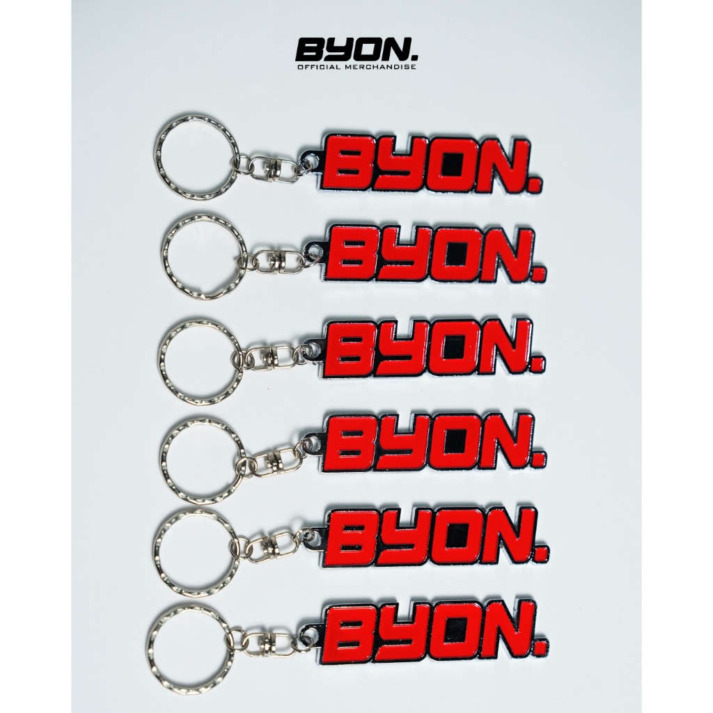 Jual KEYCHAIN BYON LOGO MERAH | Shopee Indonesia