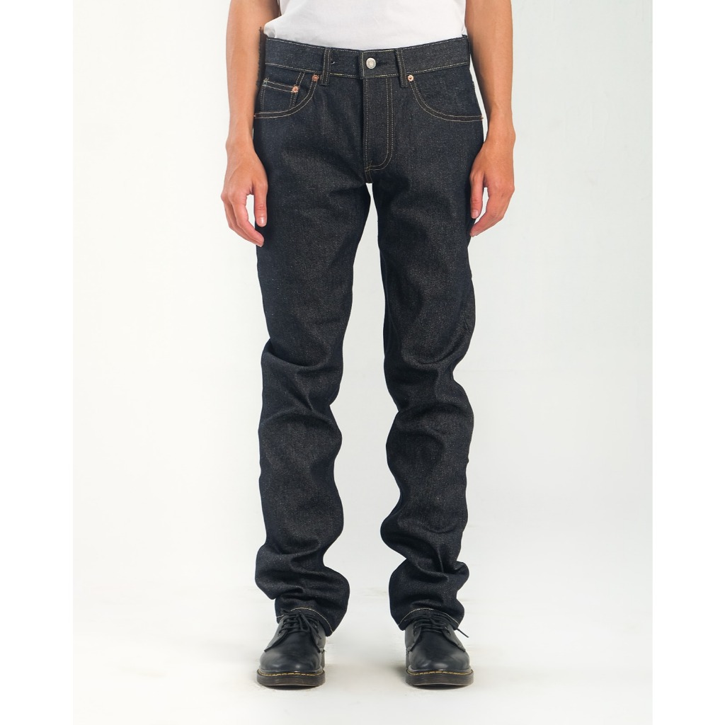 Jual Pot Meets Pop Denim - Super Thaistick Blue Black - Slim Fit - 12.5 ...