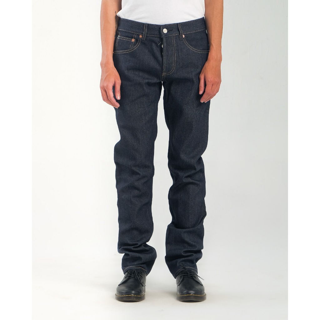 Jual Pot Meets Pop Denim - Pmp Denim Pipes Blue - 13,75 Oz | Shopee ...