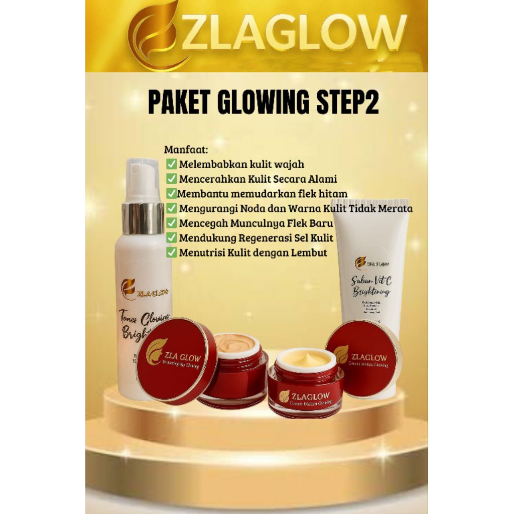 Jual ZLA GLOW PAKET GLOWING Step 2 ( Sabun Vit C) | Shopee Indonesia
