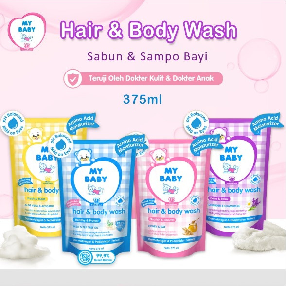 Jual Sabun Mandi Bayi My Baby 150ml 300ml 375ml | Shopee Indonesia