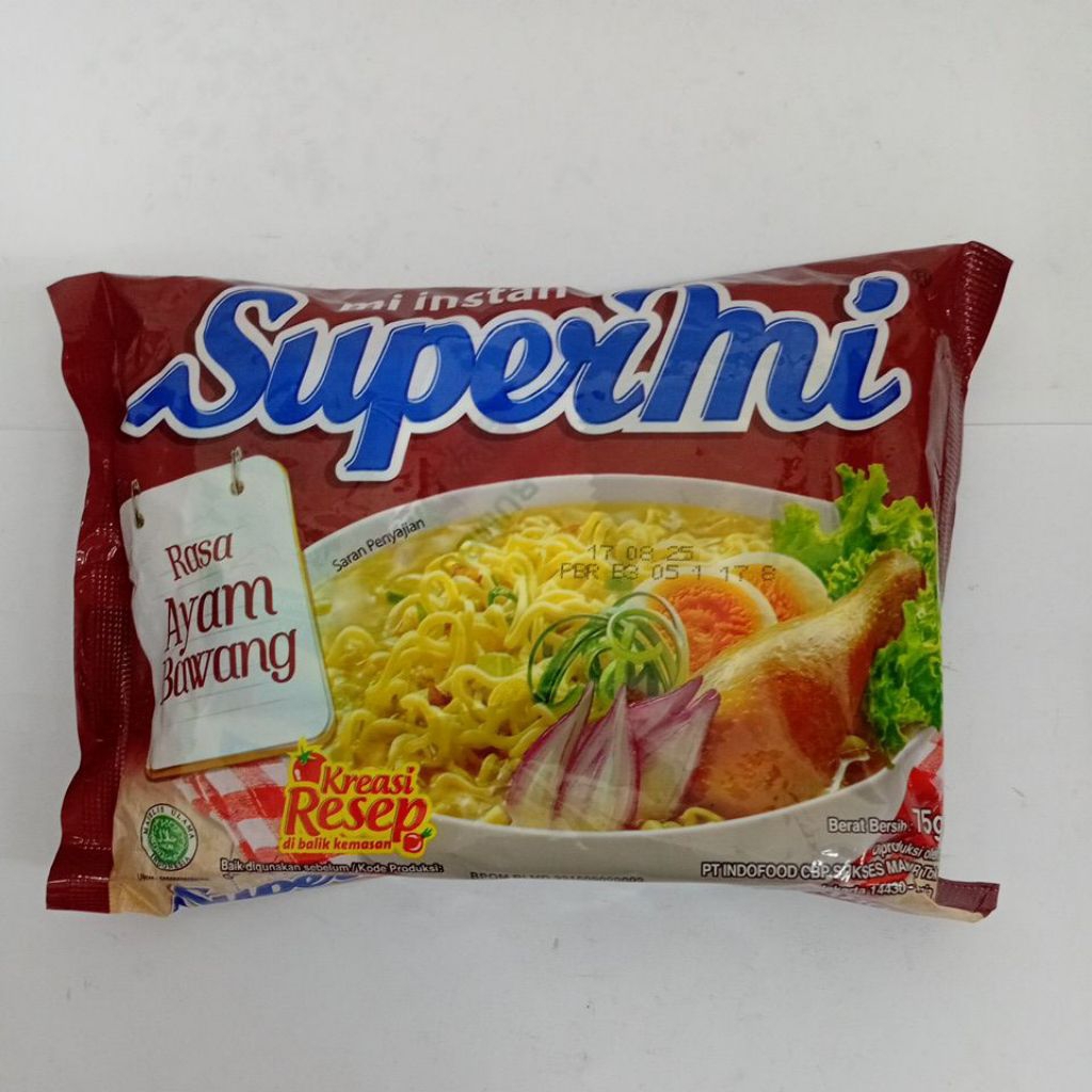 Jual SUPERMI - MIE KUAH INSTAN AYAM BAWANG 75g | Shopee Indonesia