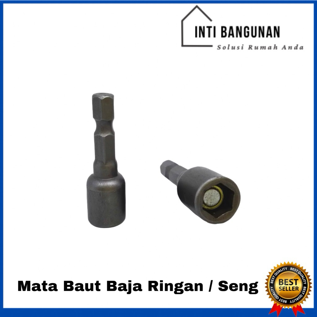 Jual Mata Baut Seng / Roofing Baja Ringan / Kanal / Reng 8mm Sock Bor ...