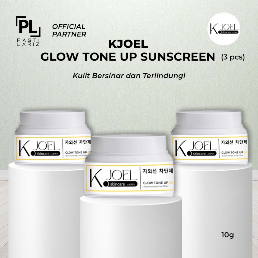 Jual BELI 3 - KJOEL Glow Tone Up Sunscreen Krim Sunscreen SPF 35 ...