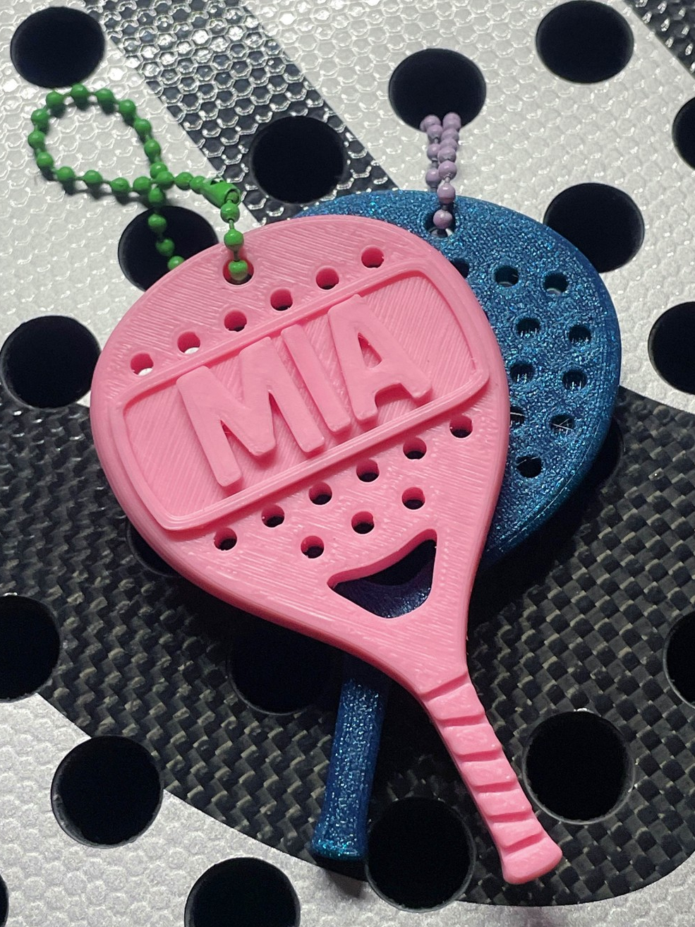 Jual [Pre-Order] Gantungan kunci raket padel / bag charm padel / padel ...