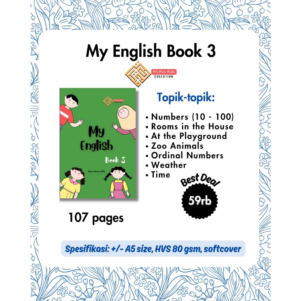 Jual My English Book 3 | Shopee Indonesia