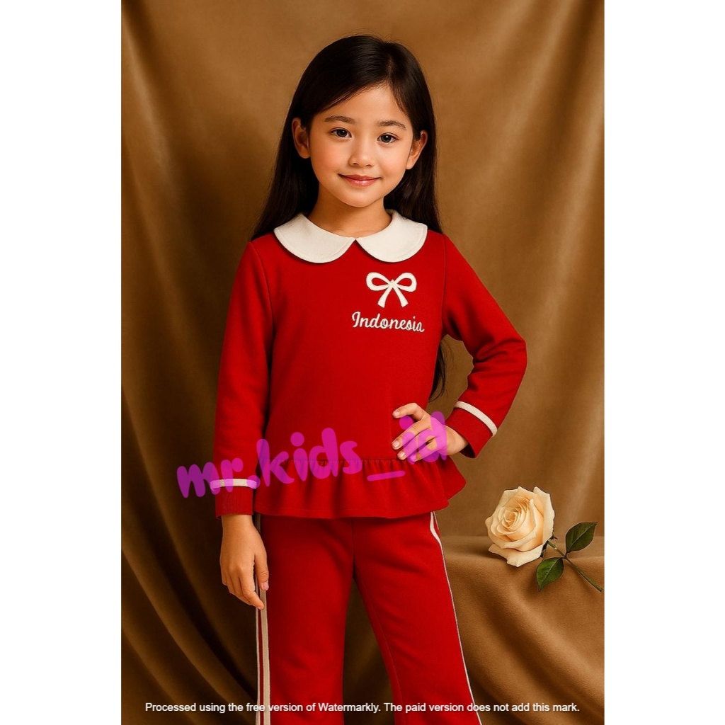 Jual setelan anak perempuan spesial kemerdekaan 17 agustus usia 1 ...