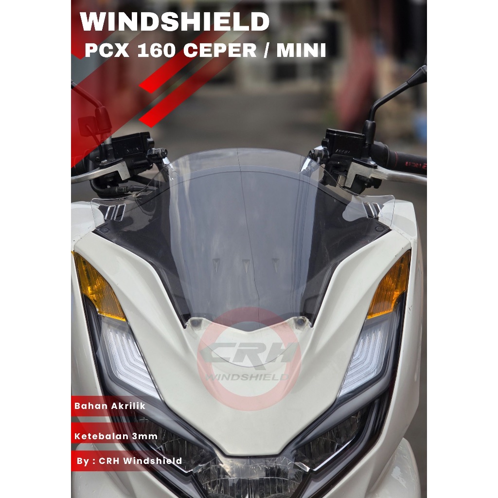 Jual Windshield Honda PCX 160 old | visor Honda PCX | visor PCX 160 ...