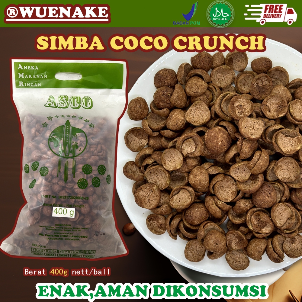 Jual 400gram Snack Simba Coco Crunch/Choco Chips/Koko Krunch Coco ...