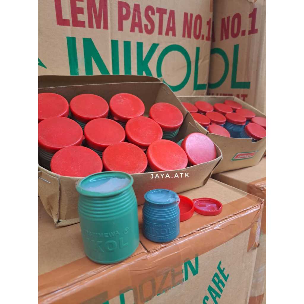 Jual 1PAK LEM KERTAS COLEK INIKOL MINI TANGGUNG LEM TAKOL LEM SERBAGUNA ...