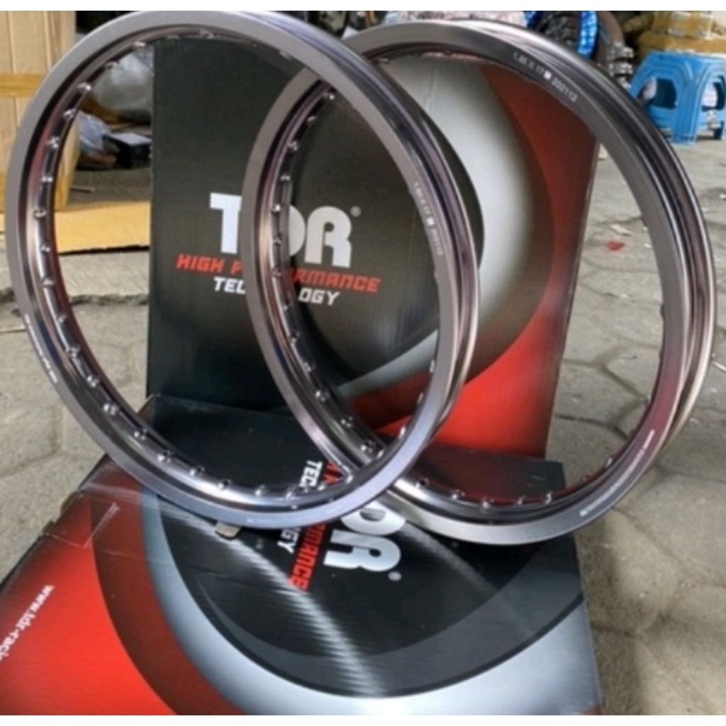 Jual Velg TDR Titanium Grey Ring 17 x 140 160 185 215 (Harga Satuan ...