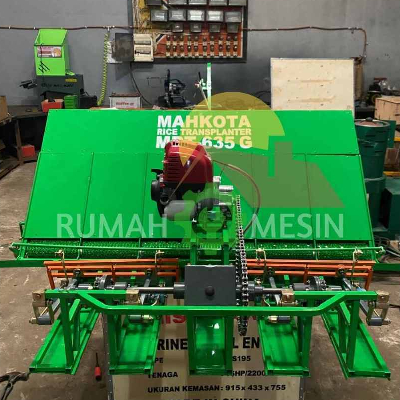 Jual Mesin Tanam Padi Penanam Padi Rice Transplanter Mahkota MRT 635 G ...