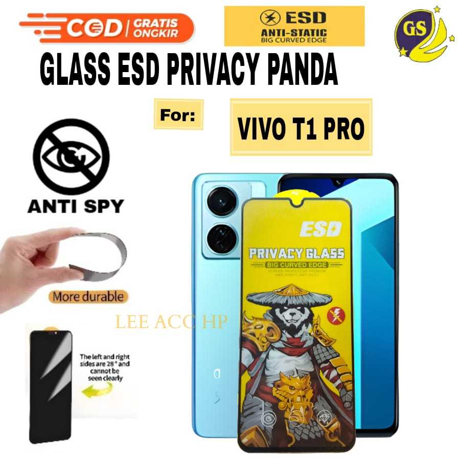 Jual TEMPERED GLASS ANTI SPY ANTI STATIC ESD PANDA VIVO T1 T1 PRO Y01 Y02 Y02S Y03 Y03T Y100 Y11 ...