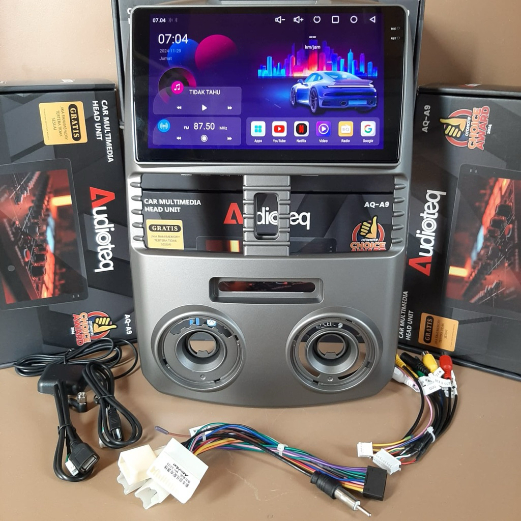 Jual HEAD UNIT ANDROID RUSH / TERIOS ANDROID 9 INCH AUDIOTEQ RAM 2/32 ...