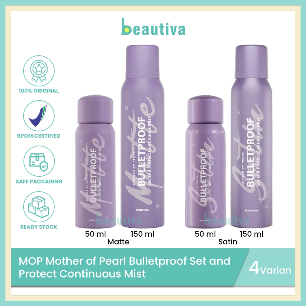 Jual MOP Mother of Pearl Bulletproof Set and Protect Continuous Mist ...