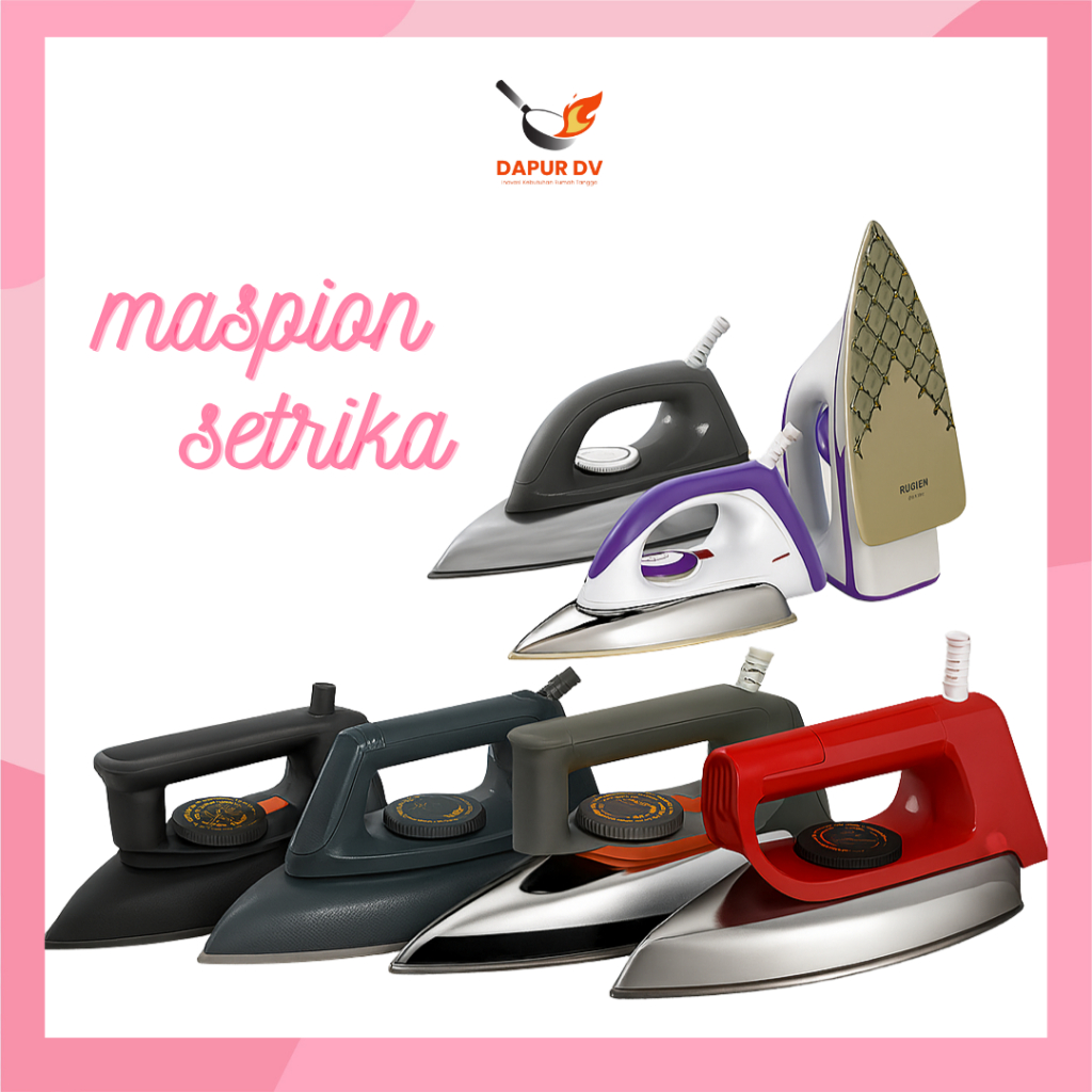 Jual Maspion Setrika Listrik Automatic iron Gosokan EX 1010 1000 HA 110 ...