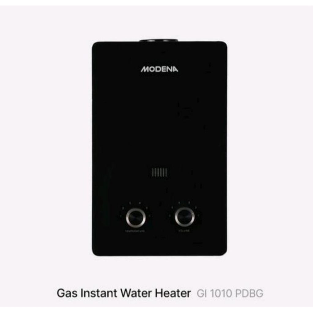 Jual MODENA Gas Water Heater Instant GI 0610 PDBG / GI 0610PDBG 6 Liter ...