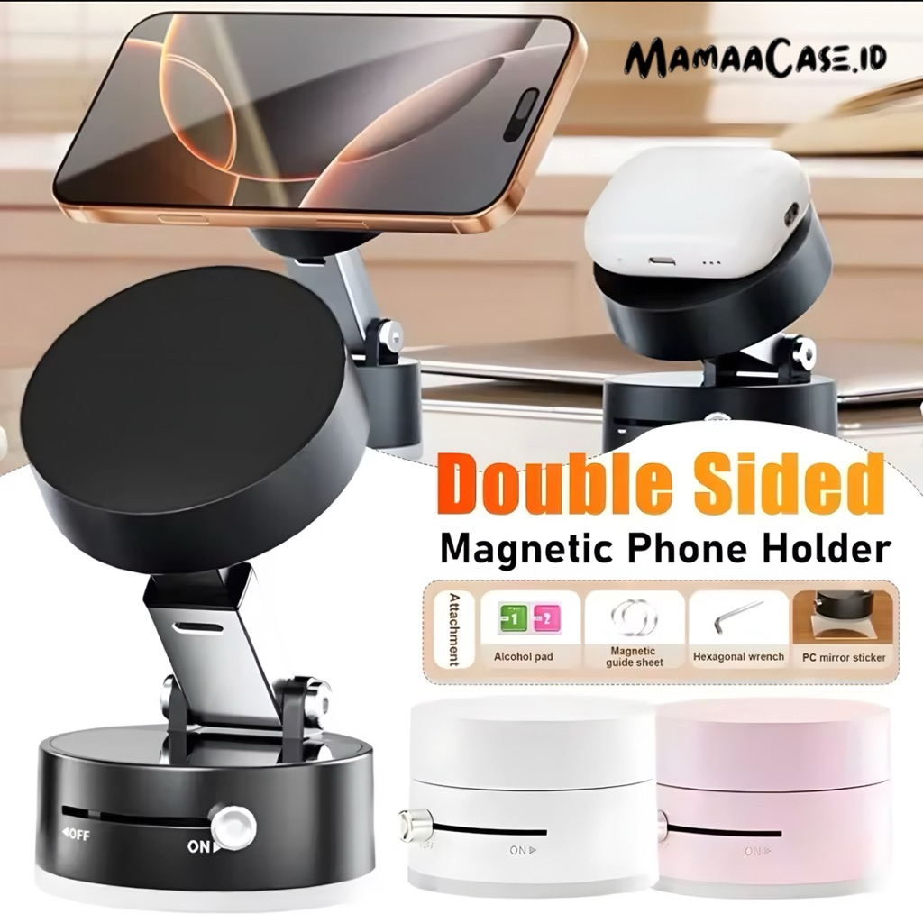 Jual Holder HP Mobil Magnetik Car Mount Serbaguna Vakum Suction ...