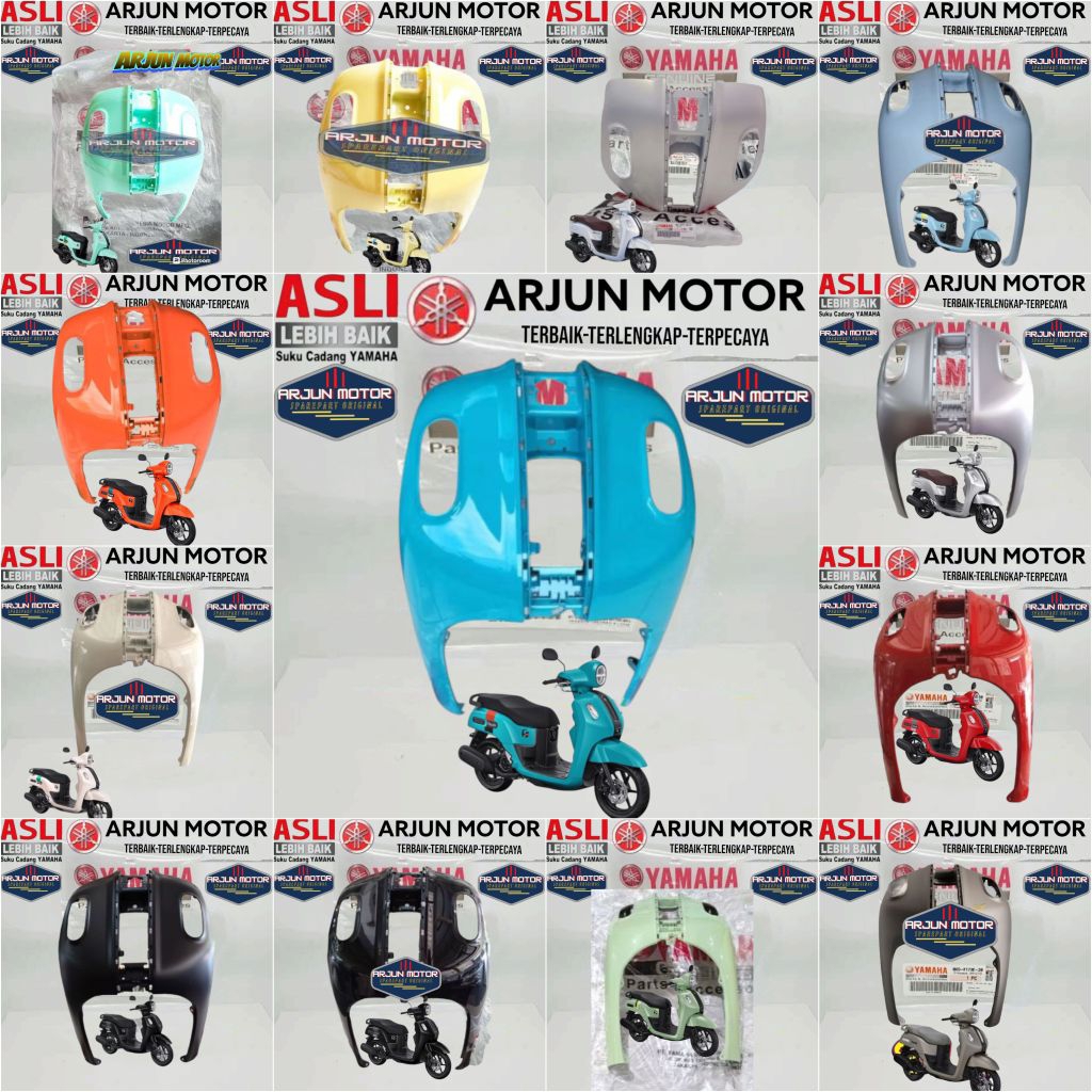 Jual TAMENG DEPAN LEG SHIELD DEPAN BODY DEPAN SAYAP DEPAN FAZZIO 125 ...