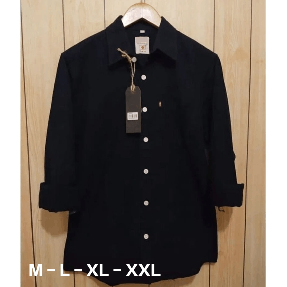 Jual Kemeja Panjang Polos Pria - Kemeja Dewasa Lengan Panjang Kemeja ...