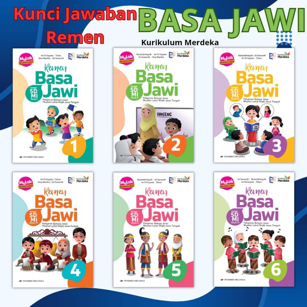 Jual Kunci Jawaban Remen Basa Jawi Kurikulum Merdeka Penerbit Erlangga ...