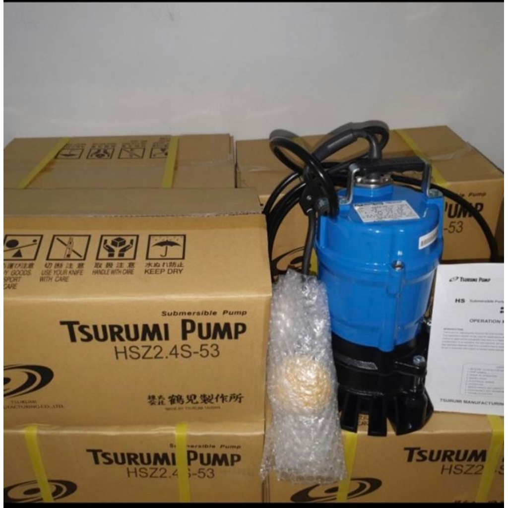 Jual Submersible pump TSURUMI pompa celup Model: HSZ2.4S-53(Automatic ...