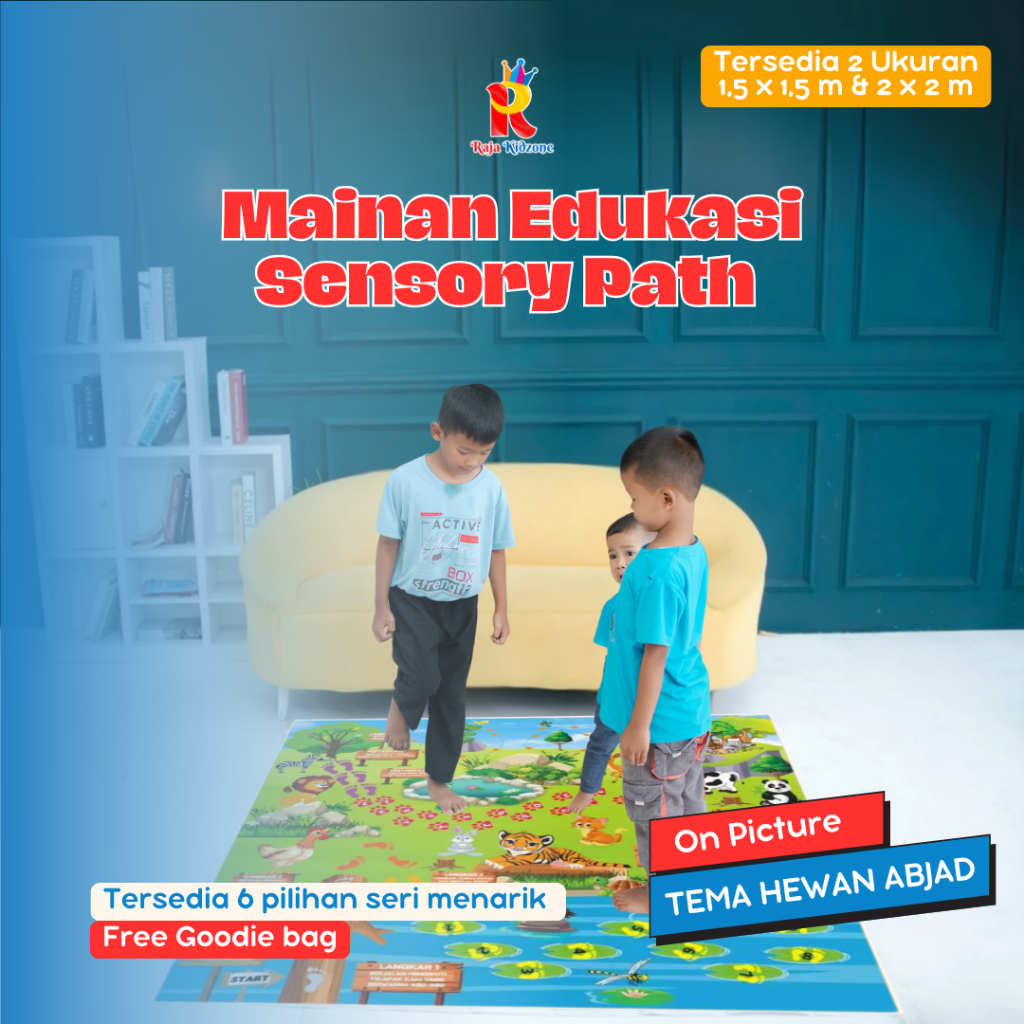 Jual Sensory Path Mainan Edukasi Motorik dan Sensorik Anak Usia 3 4 5 ...