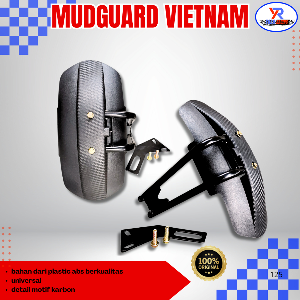 Jual Mudguard Mud Guard Penahan Lumpur Vietnam Buat R15 v2 V3 Xabre Cbr ...