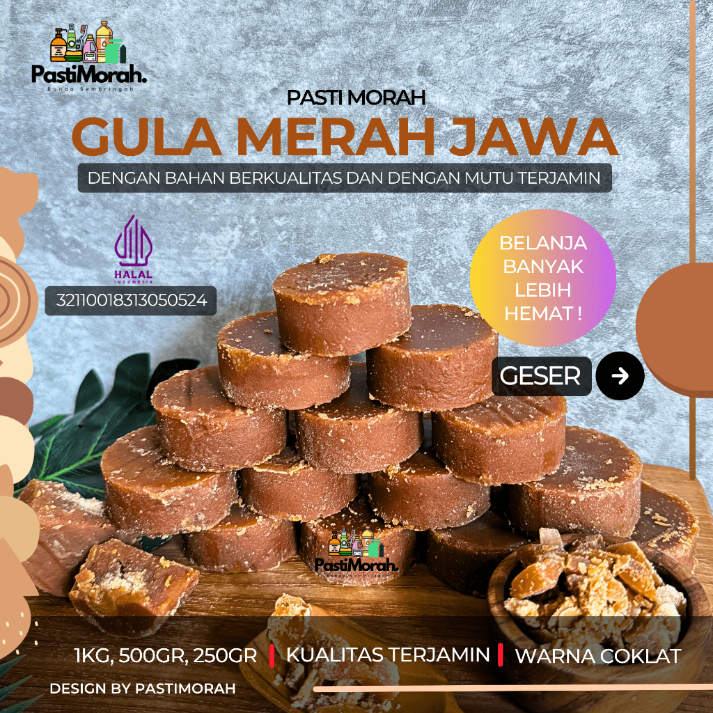 Jual Gula Merah Koin 1kg HALAL Gula Jawa Koin Bulat 1 Kg, 500GR, 250GR ...